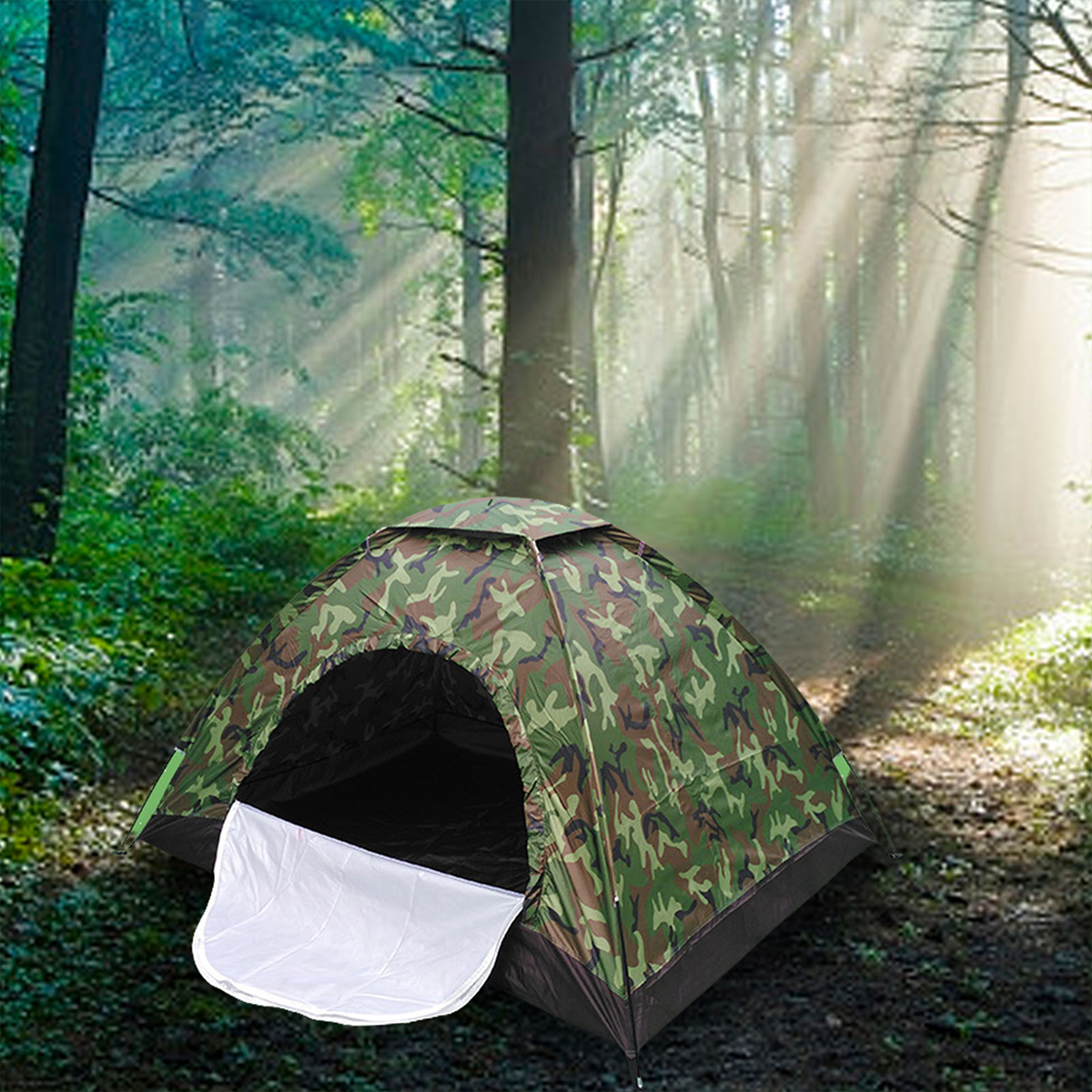 Goat Camouflage Ultralight Waterproof Cheap Camping Tent Single Layer ...