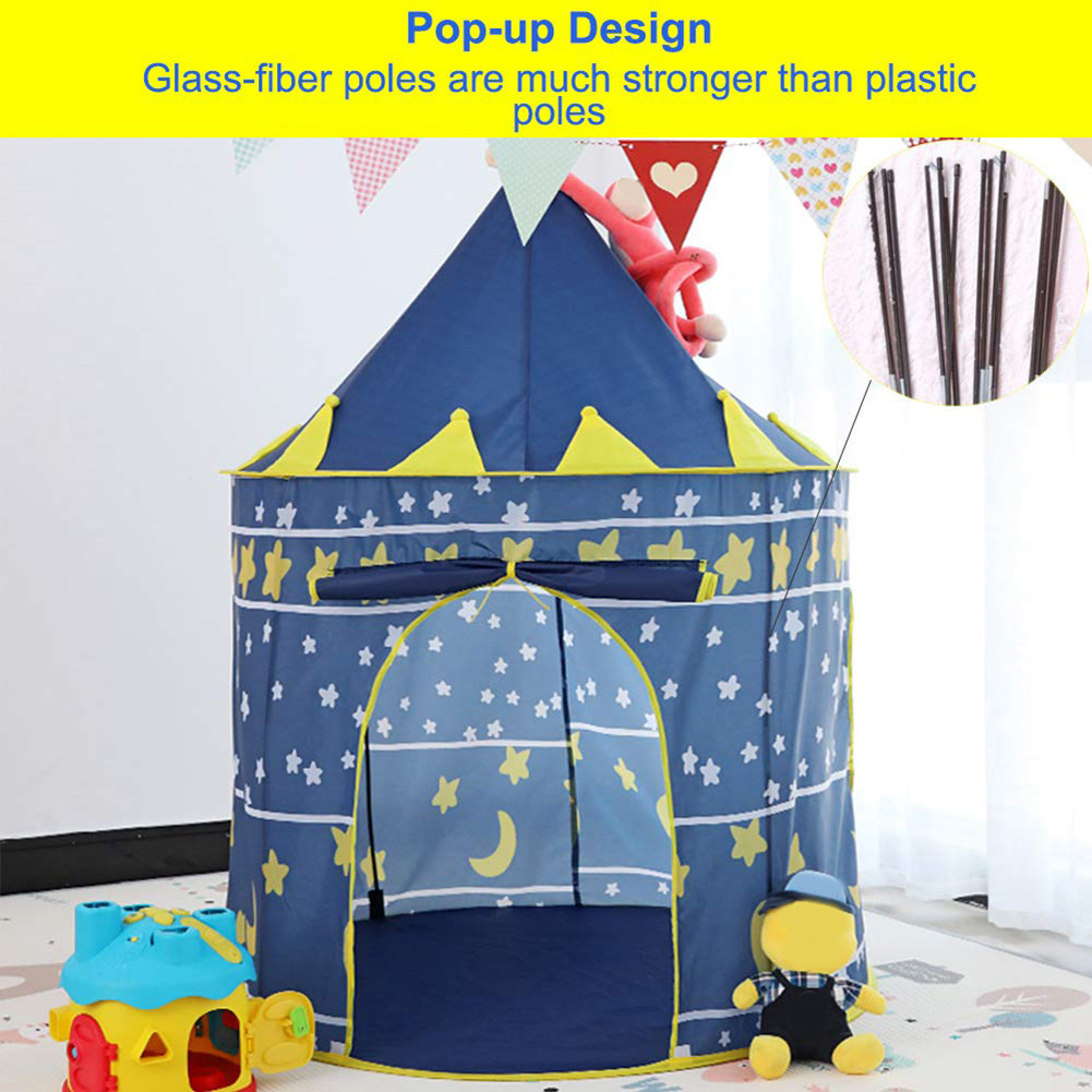 Goat Toy Castle Playhouse Portable Foldable Tipi Prince Folding Castle ...