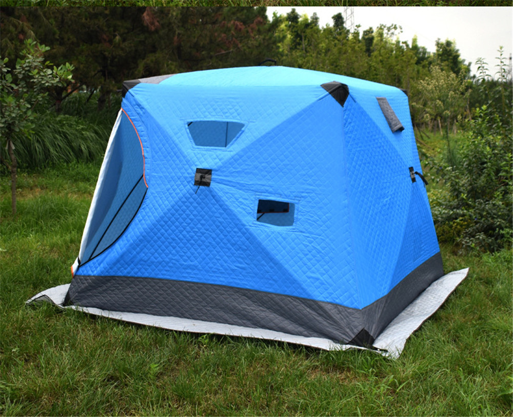 Goat Winter Ice Fishing Snowproof & Windproof Warm House Tents ...
