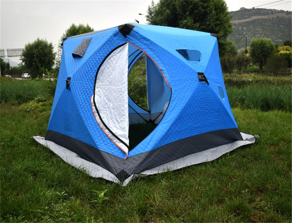 Goat Winter Ice Fishing Snowproof & Windproof Warm House Tents ...